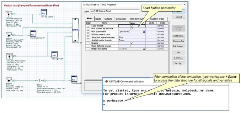 OptiSystem Matlab Data Formats - Optiwave