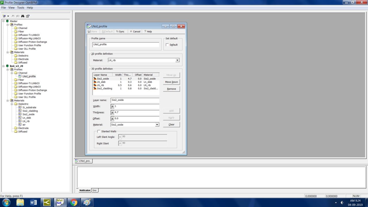 How to create LNoI waveguide? - Optiwave