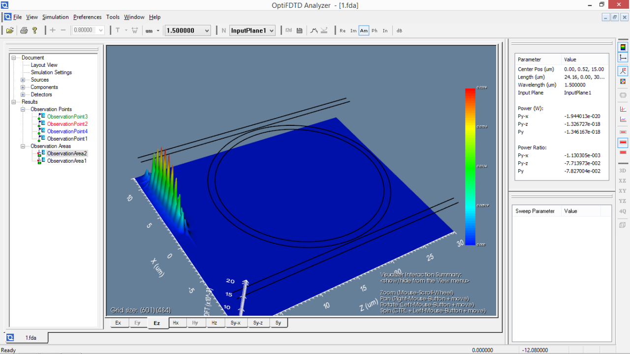 Error on the Input Plane - Optiwave