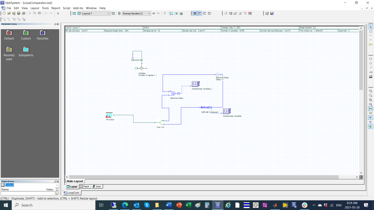 Controller loop - Optiwave