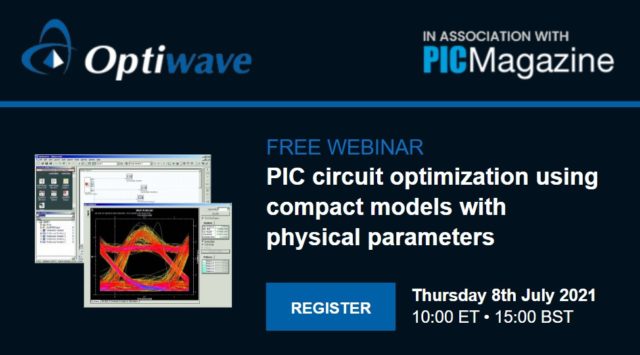 PIC circuit optimization using compact models with physical parameters - Optiwave