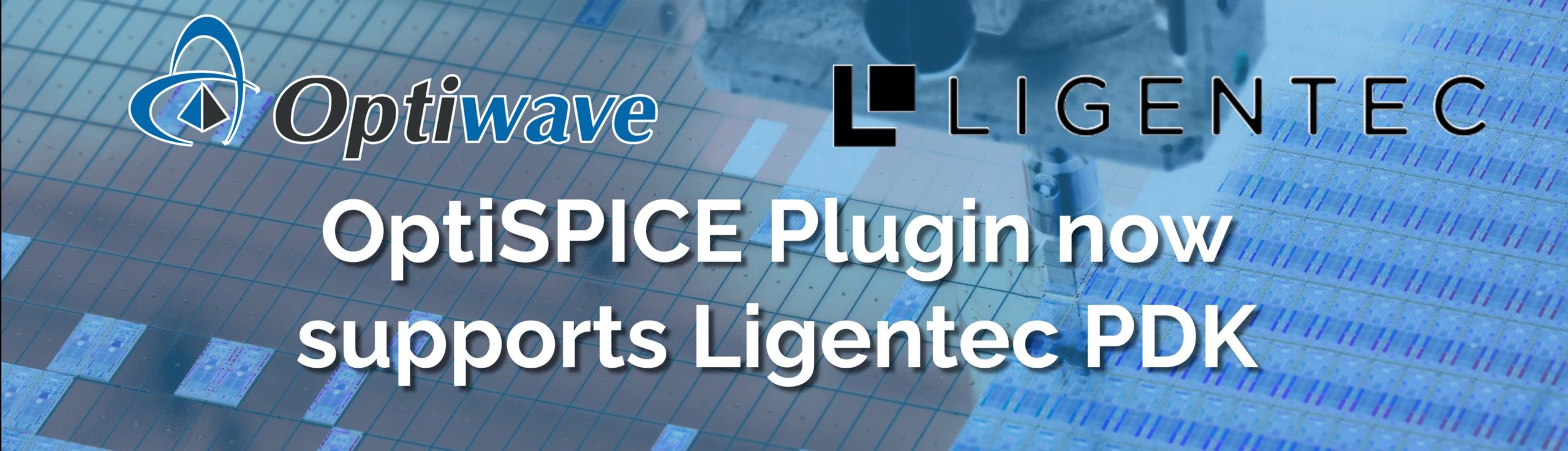 OptiSPICE Plugin now supports Ligentec PDK - Optiwave
